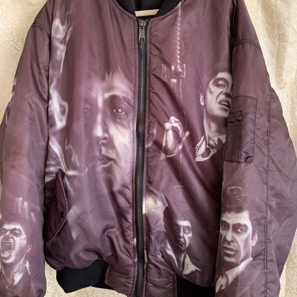 SCARFACE CLOTHING | Jackets & Coats | Scarface Clothing Bomber Jacket ...
